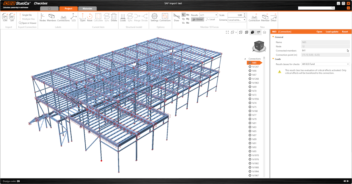 Checkbot ready for big projects | IDEA StatiCa